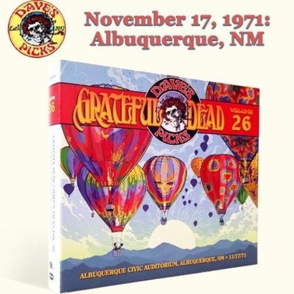 Grateful Dead | Media | Grateful Dead Daves Picks Vol 26 Bonus Disc 4cd Numbltd Ed Sealed | Poshmark